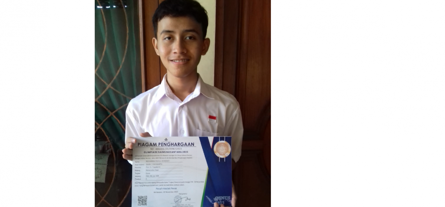 SMA Negeri 1 Yogyakarta - Medali Perak Nasional - Matematika Dasar